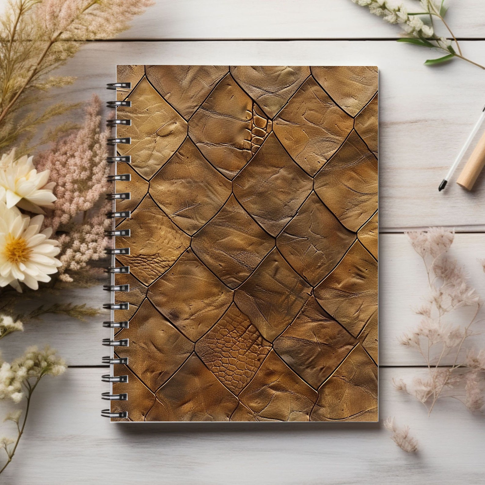 50 Realistic Dragon Scale Digital Paper, Seamless Dragonscale Pattern ...