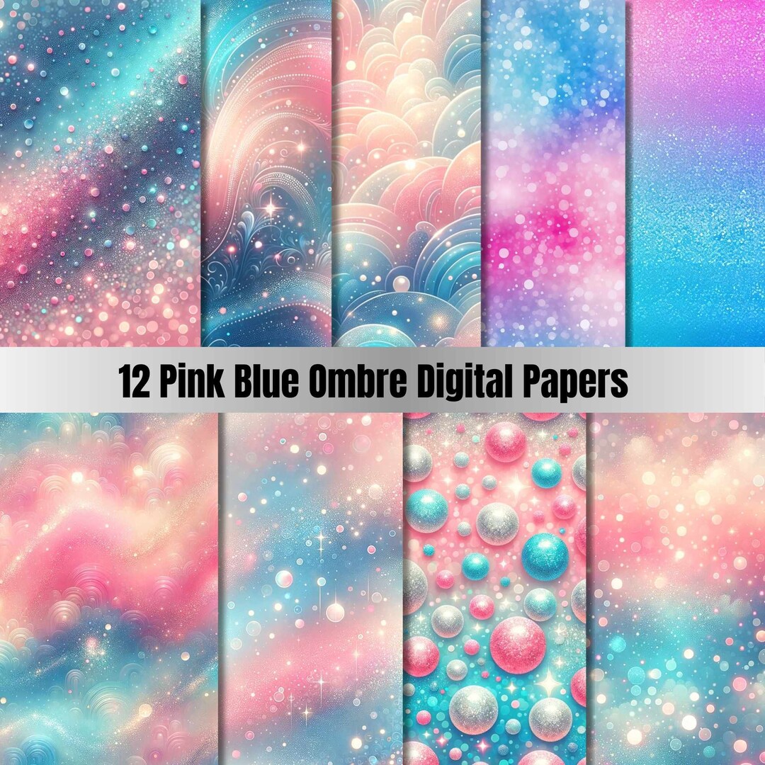12 Printable Stars Digital Paper,jpgs,stars Background,magical Rainbow ...