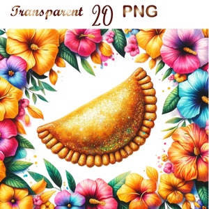 20 Empanada Clipart, Empanada, Empanada Print, Empanada Food, Empanada ...
