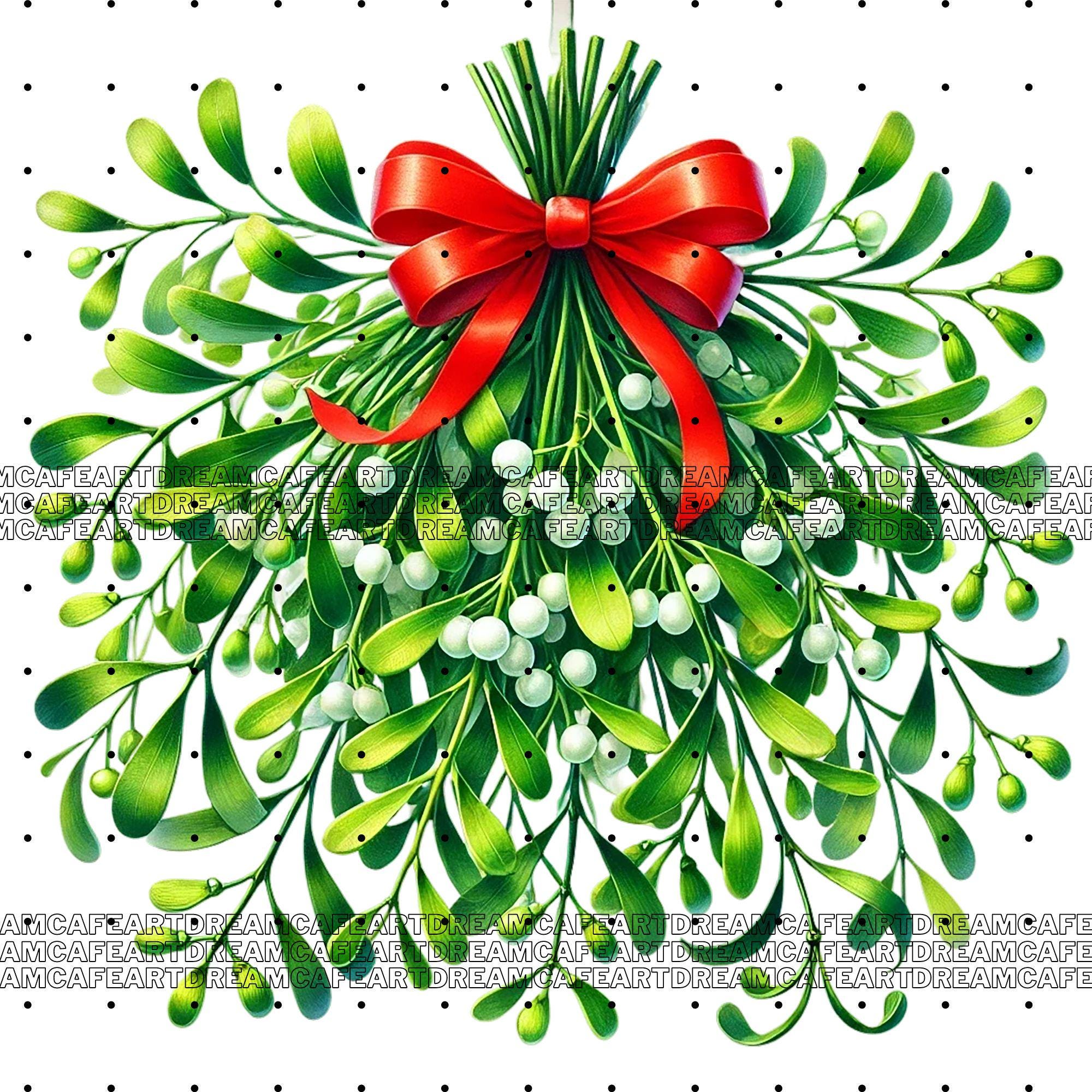 100 PNG, Christmas Holly & Mistletoe Clipart, Holidays Clipart, Holly ...