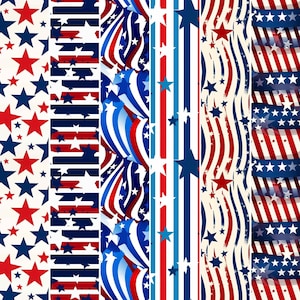 165 American Digital Papers, America Digital Papers, 4th of July ...