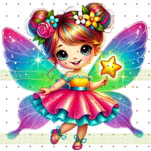 38 PNG Tooth Fairies Clipart Bundle, Dentist Fairy Graphics Design ...