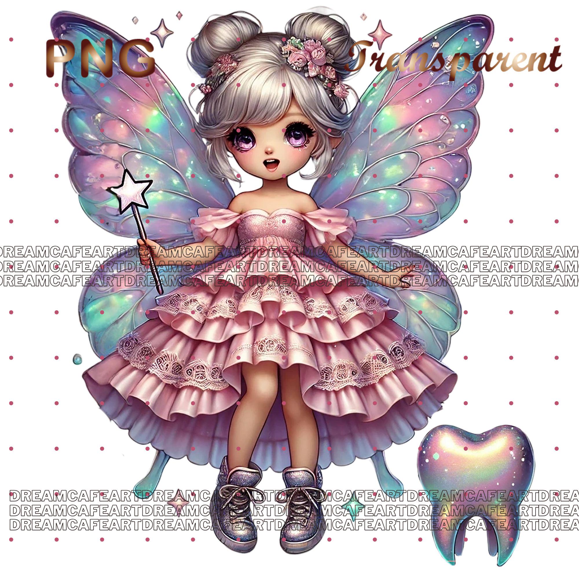 38 PNG Tooth Fairies Clipart Bundle, Dentist Fairy Graphics Design ...