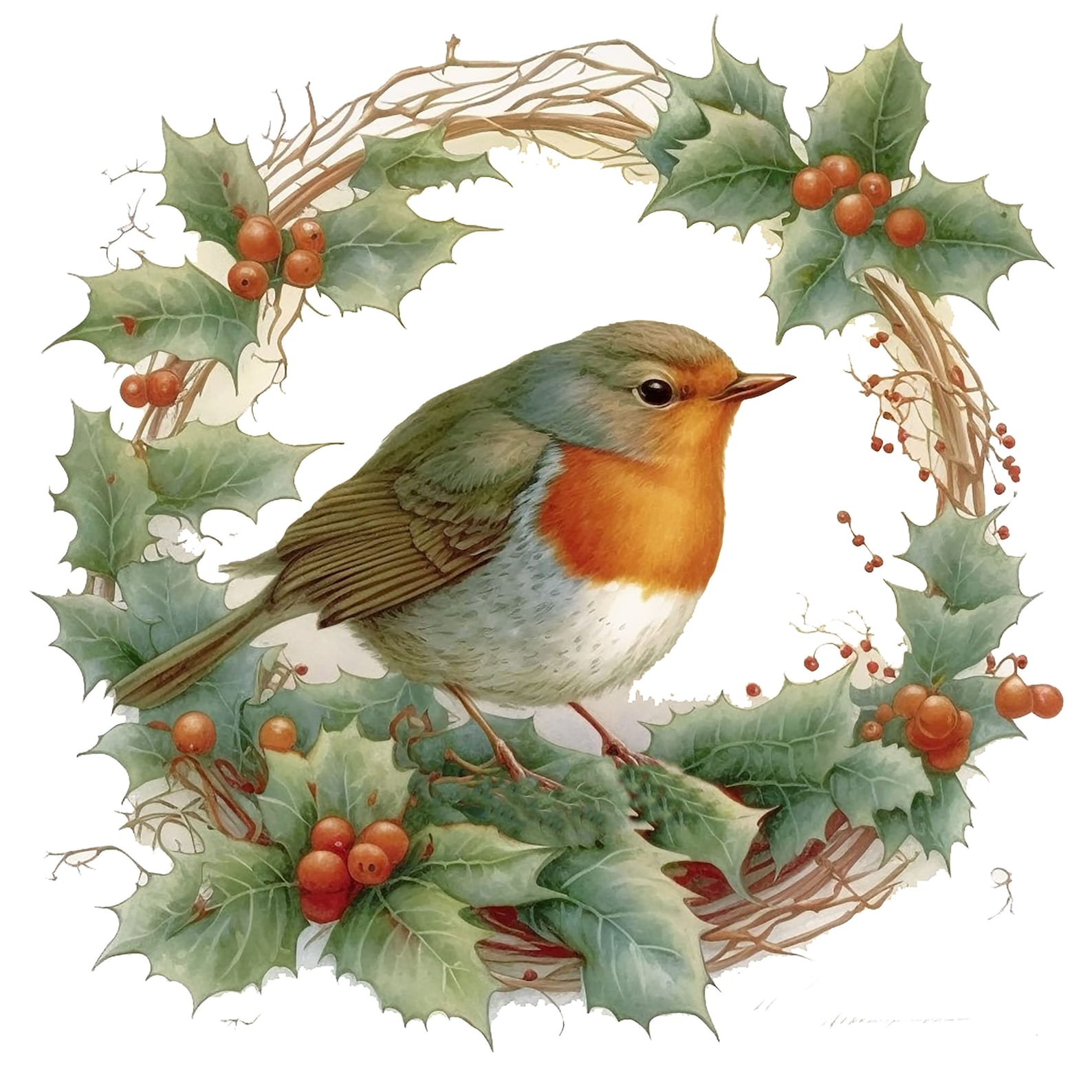 10 Robin Clipart Christmas Robin Clipart Red Robin Clipart - Etsy UK