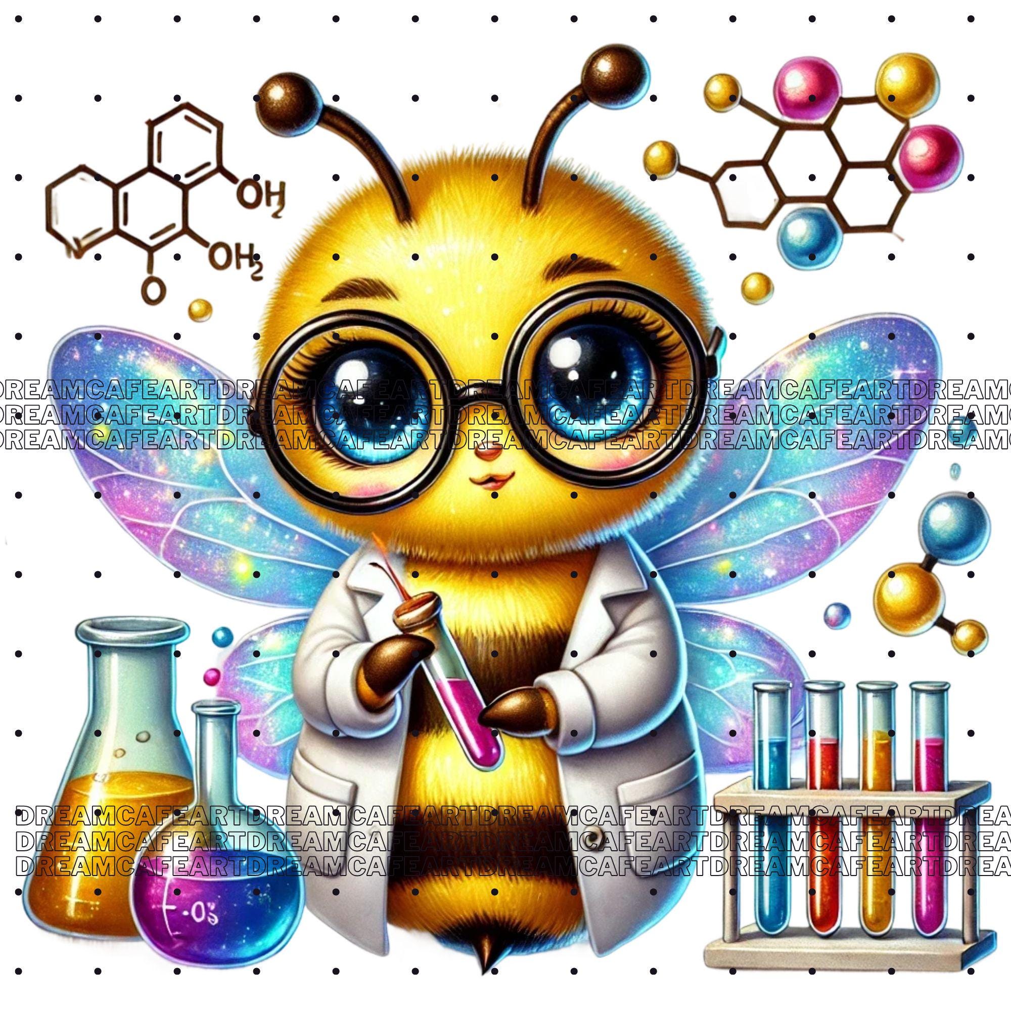 26 PNG Cute Bees Clipart Bundle, Adorable Sweet Honey Bee Illustrations ...