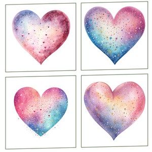 27 Valentine's Day PNG, Pastel Heart Valentines Day Clip Art, Love ...