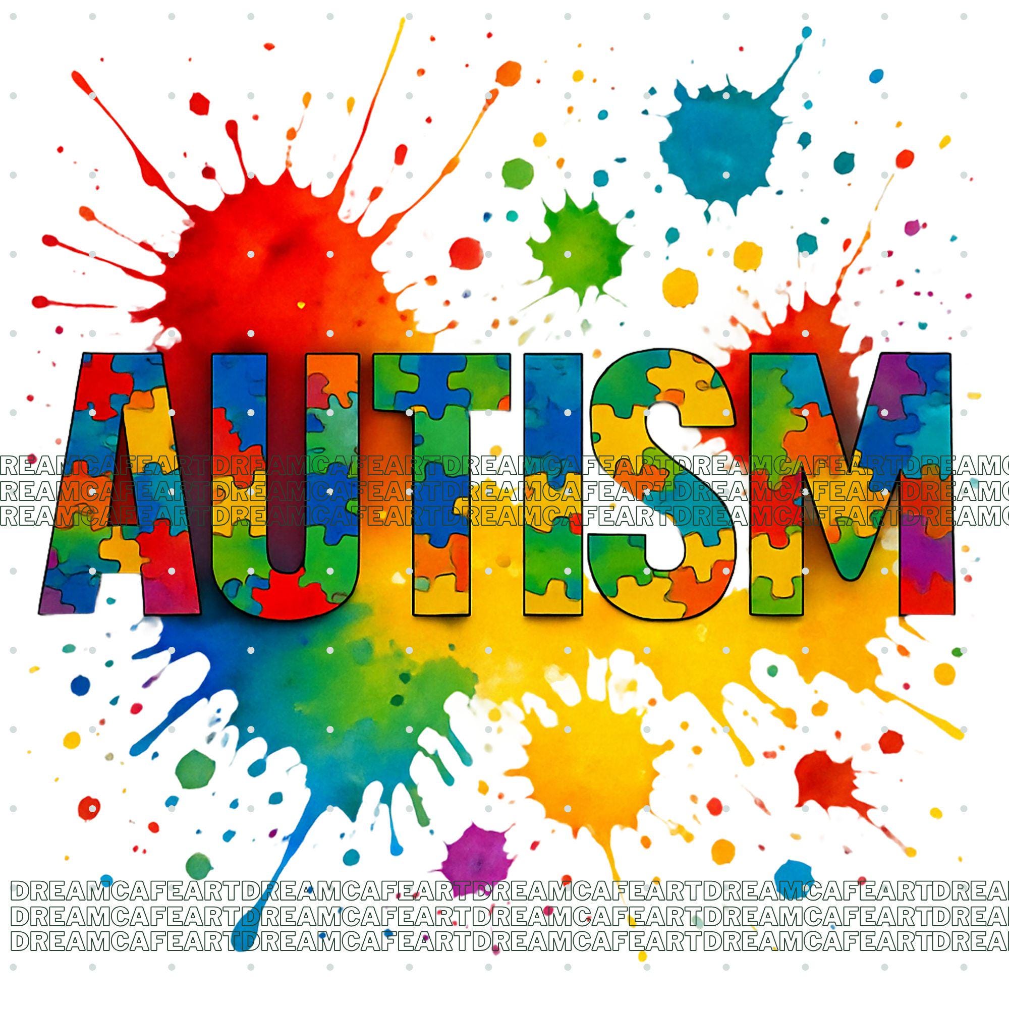 40 PNG Set 2 Autism Awareness Clipart Bundle, Supportive Illustrations ...