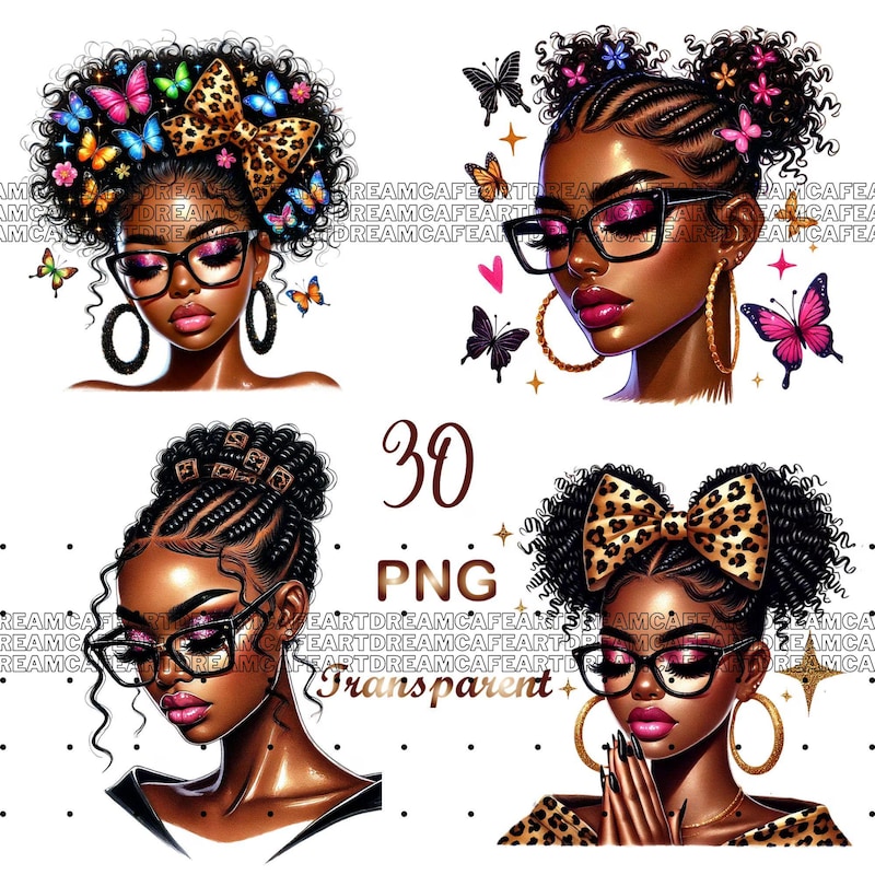 Cartoon Strip Black Women - Etsy