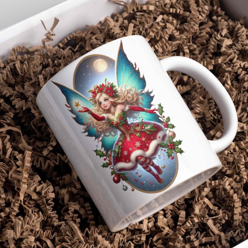 11 Christmas Fairy Clipart Bundle Png,christmas Fairy Png,fairy ...