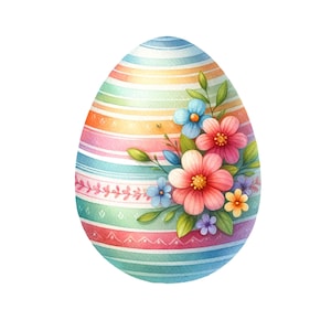 25 PNG, Easter Eggs Clipart Bundle, Easter Clipart, Eggs Clipart Bundle ...