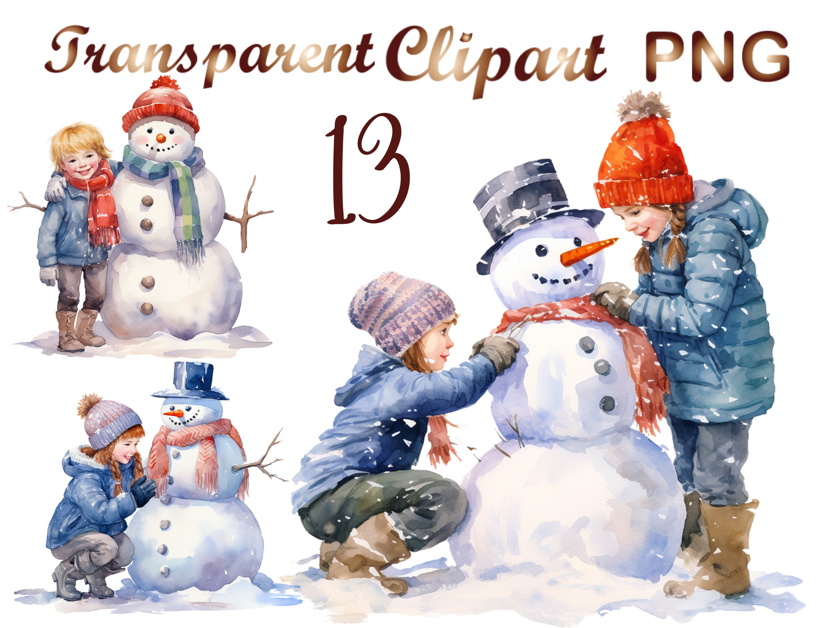 Snowman Clipart For Kids