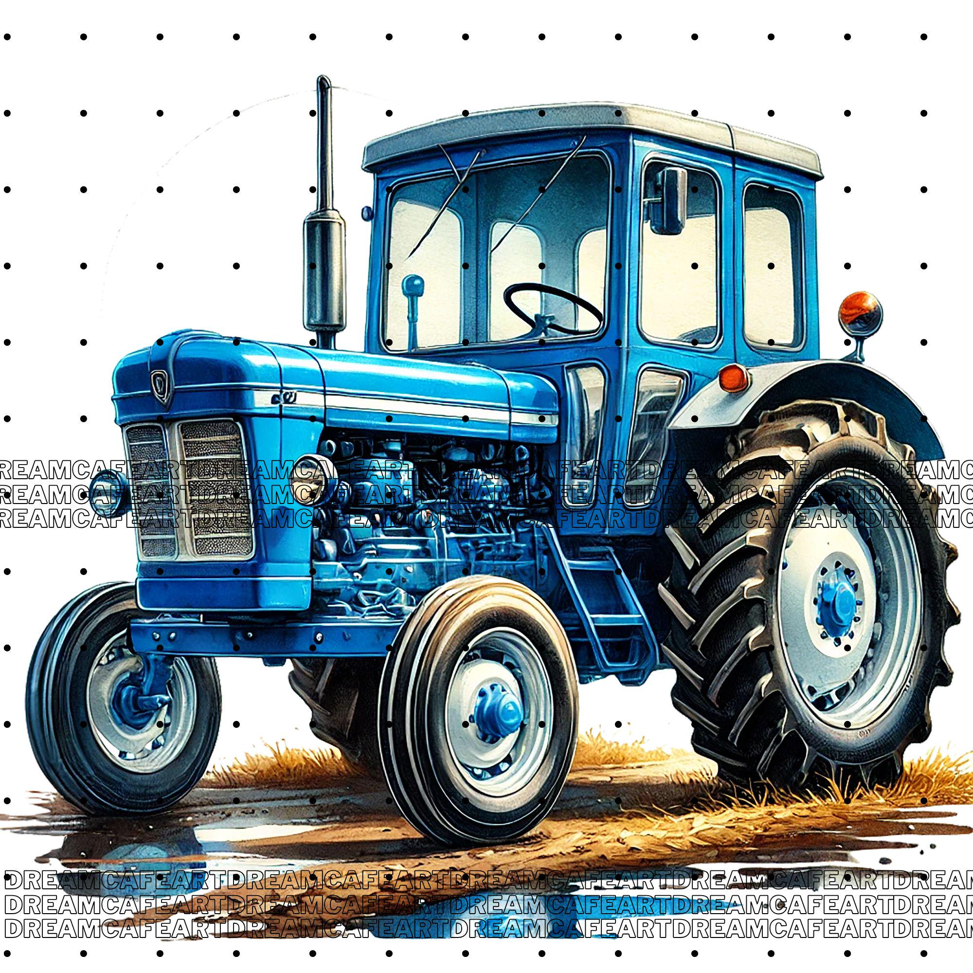 53 PNG Farm Tractors Clipart Bundle, Rustic Tractor Graphics Designs ...