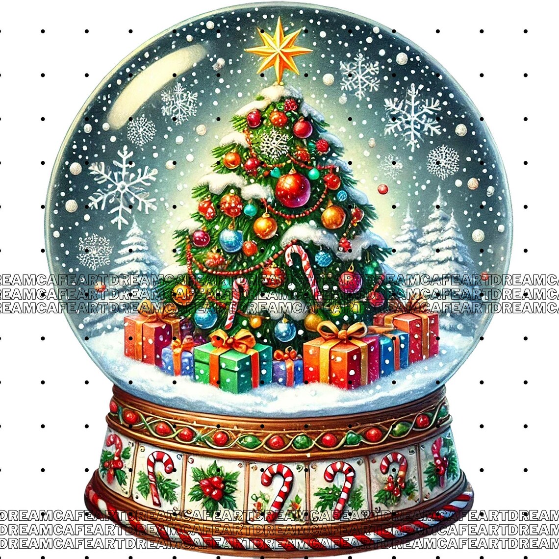 25 PNG, Christmas Snow Globes Clipart Bundle, Festive Globe ...