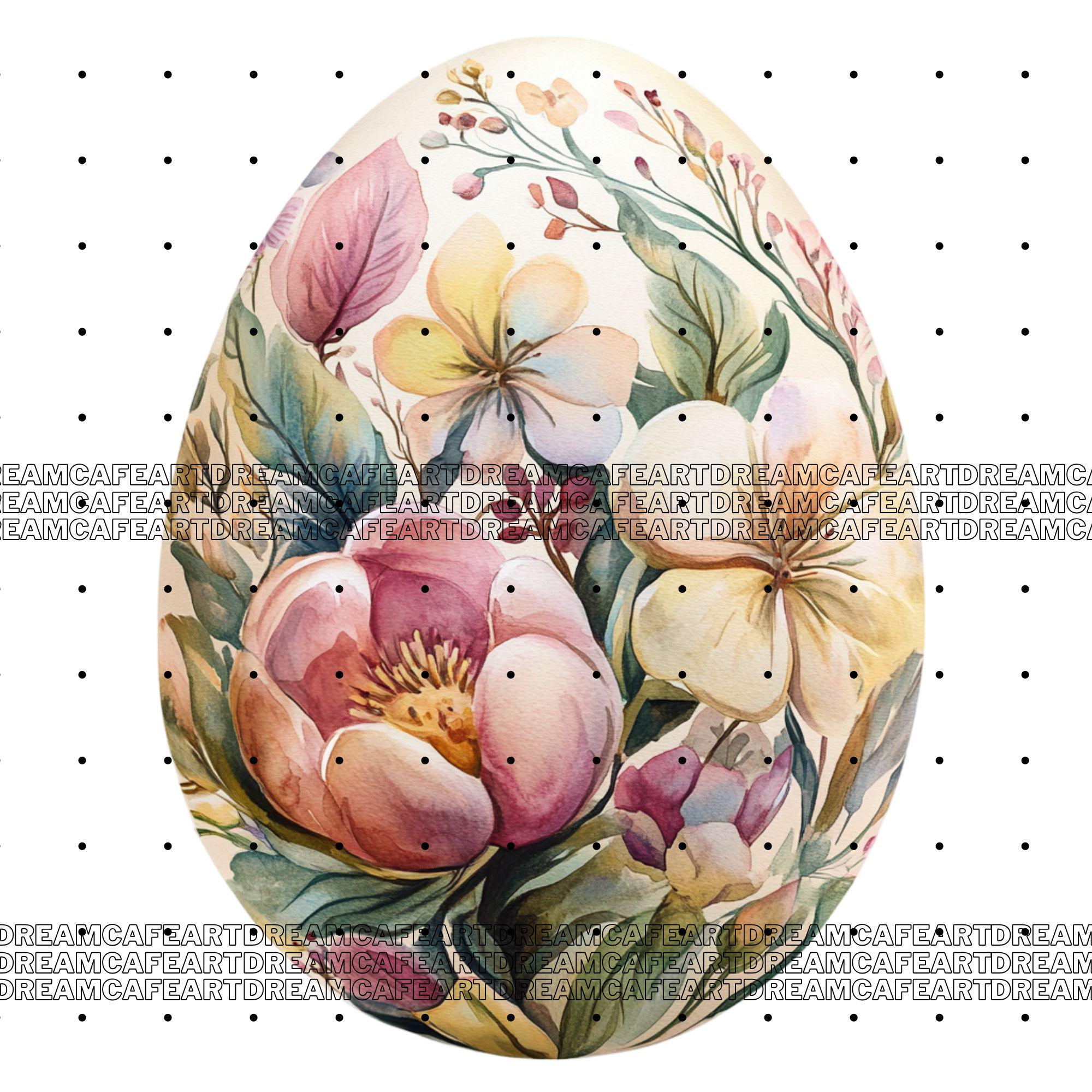 50 PNG Easter Eggs Clipart Bundle, Festive Easter Eggs Graphics Designs ...