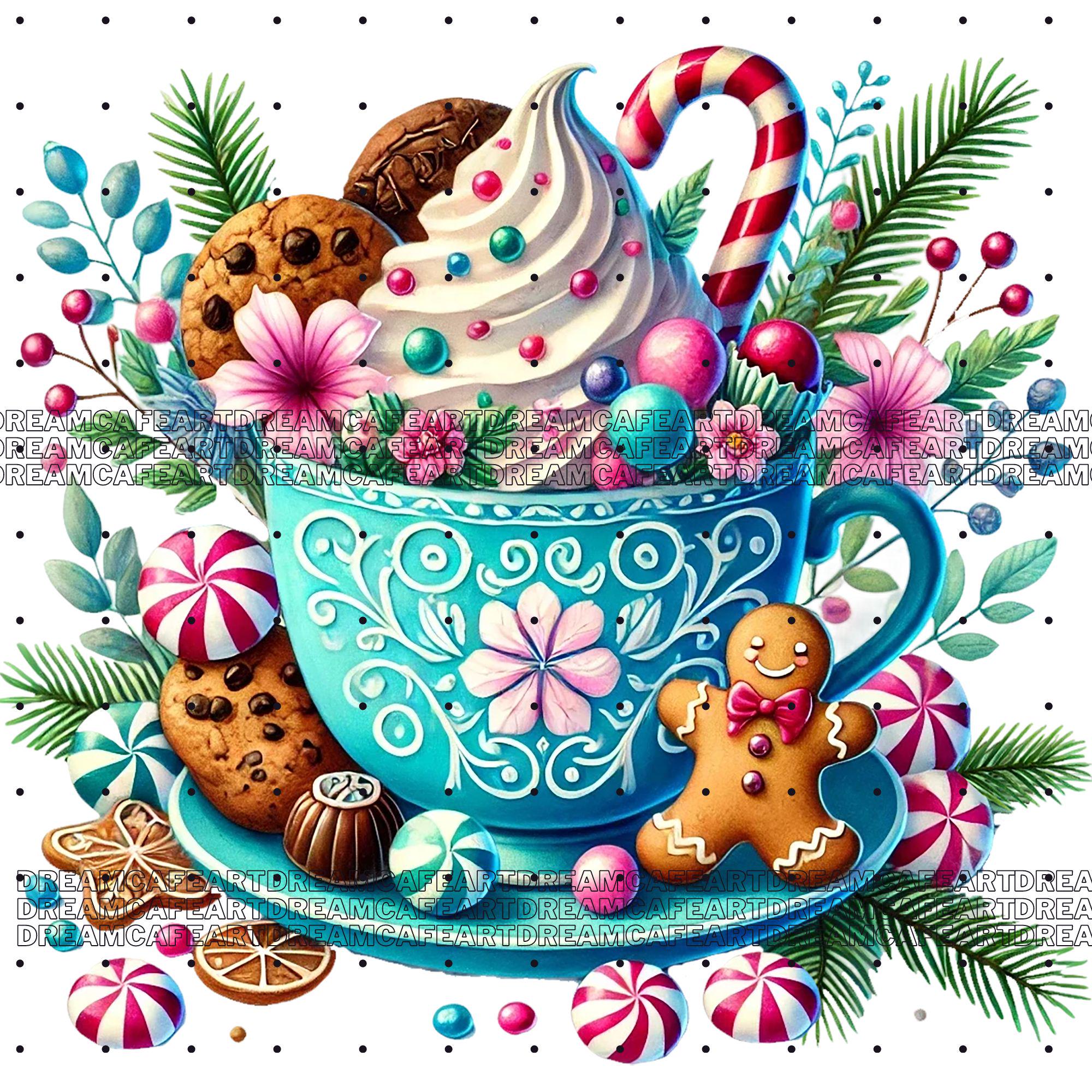 32 PNG Set 2 Winter Hot Cocoa Clipart, Cozy Hot Chocolate Graphics ...