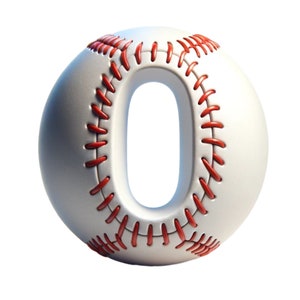 36 PNG, Baseball Alphabet Collection Clipart, Alphabet Clipart, Sport ...