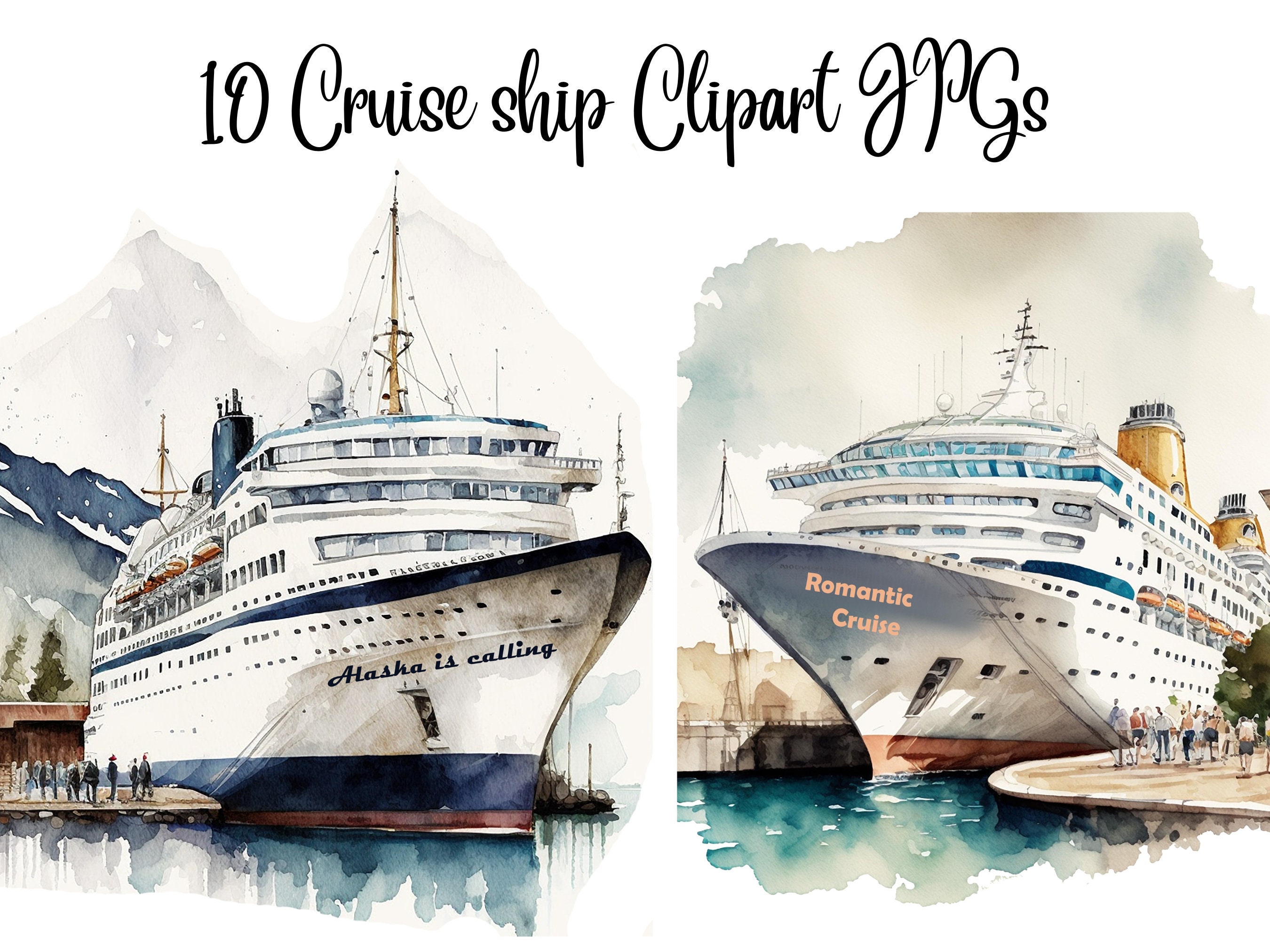 Clipart Of Cruise Ships