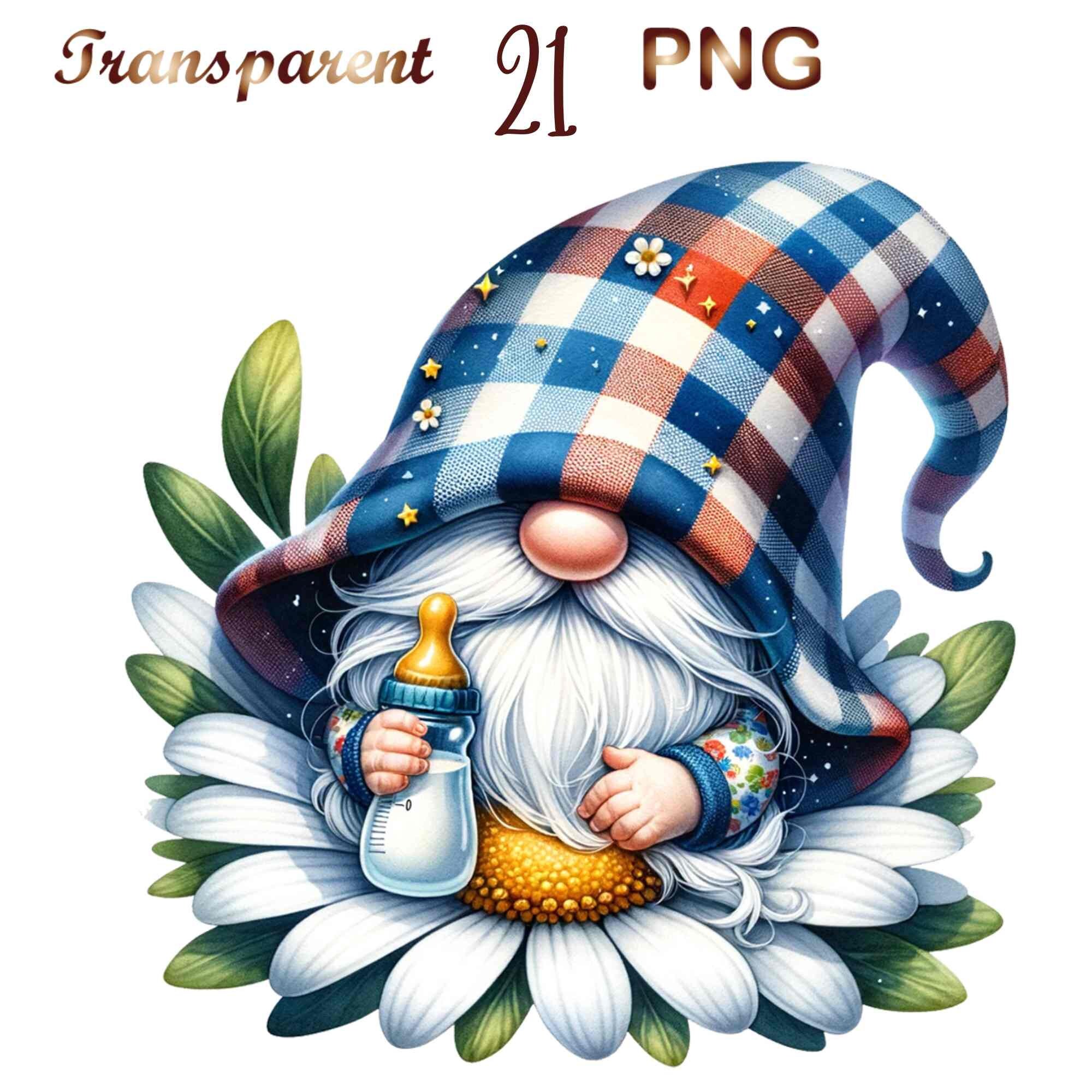 21 PNG Baby Gnome Clipart, Cute Gnome Clipart, Boho Gnome Clipart ...