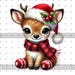 31 PNG, Winter Animals Clipart Bundle, Christmas Animal Graphics, Cute ...