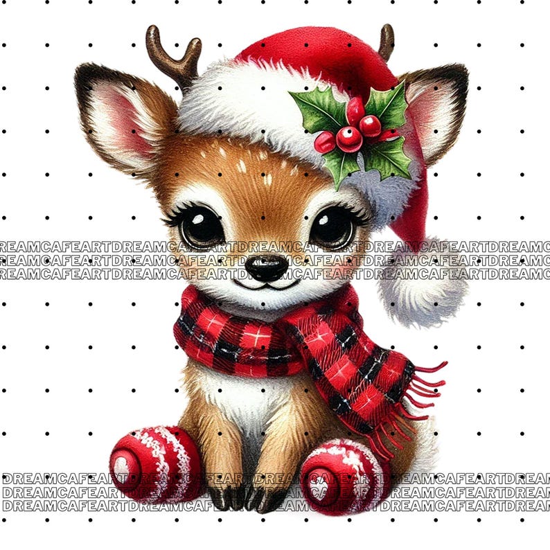 31 PNG, Winter Animals Clipart Bundle, Christmas Animal Graphics, Cute ...