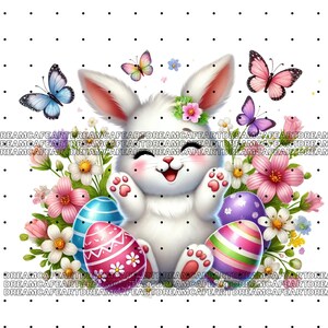 40 PNG Easter Clipart Bundle, Spring Festive Easter Graphics Designs ...