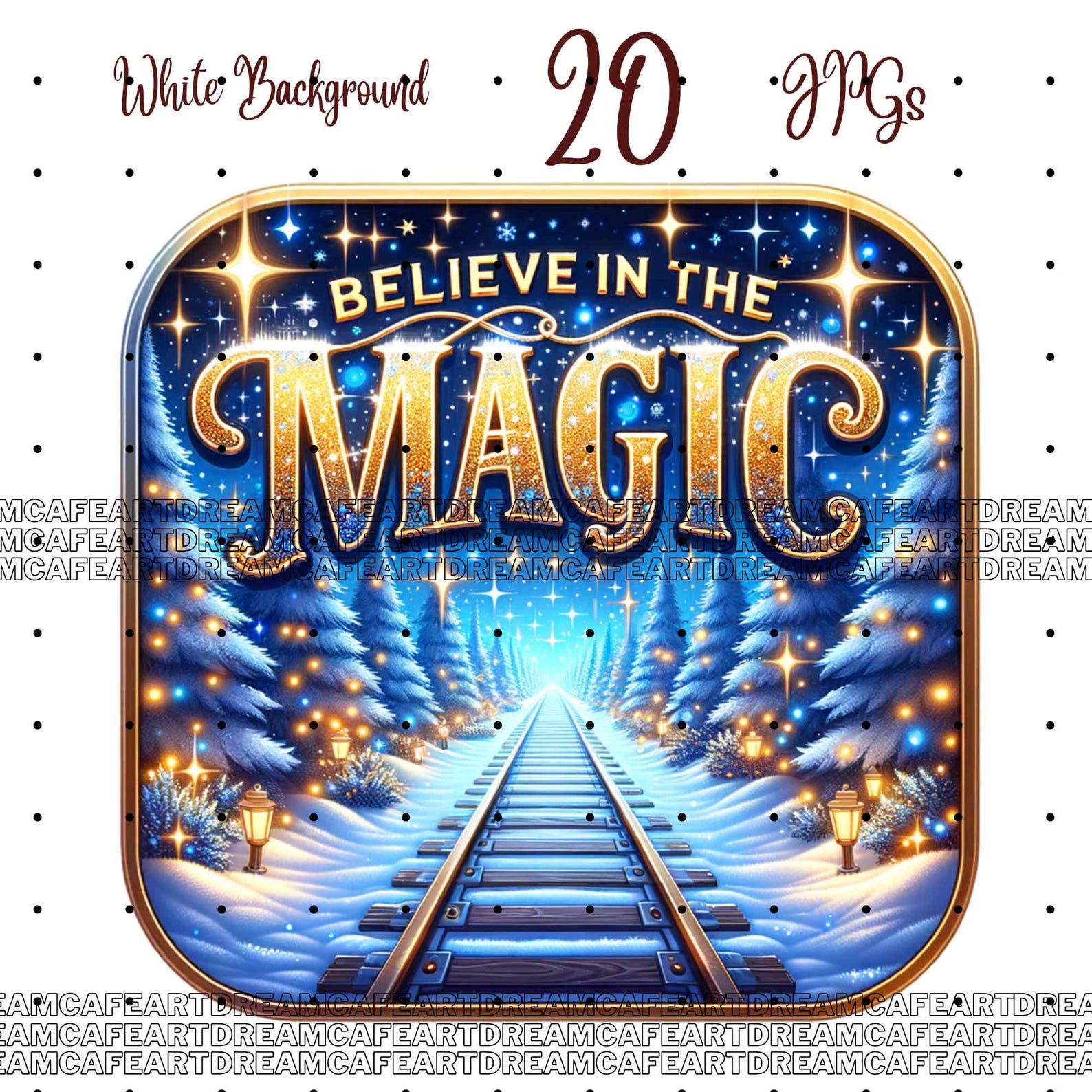 20 JPG Polar Express, Digital Download, Funny Christmas Clip Art, North ...