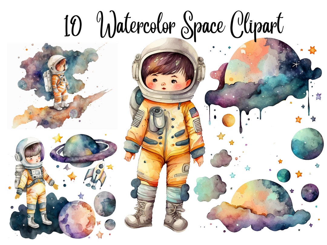 10 Space Clipart, Jpgs, Spaceman Clip Art, Astronaut Clipart, Planets ...
