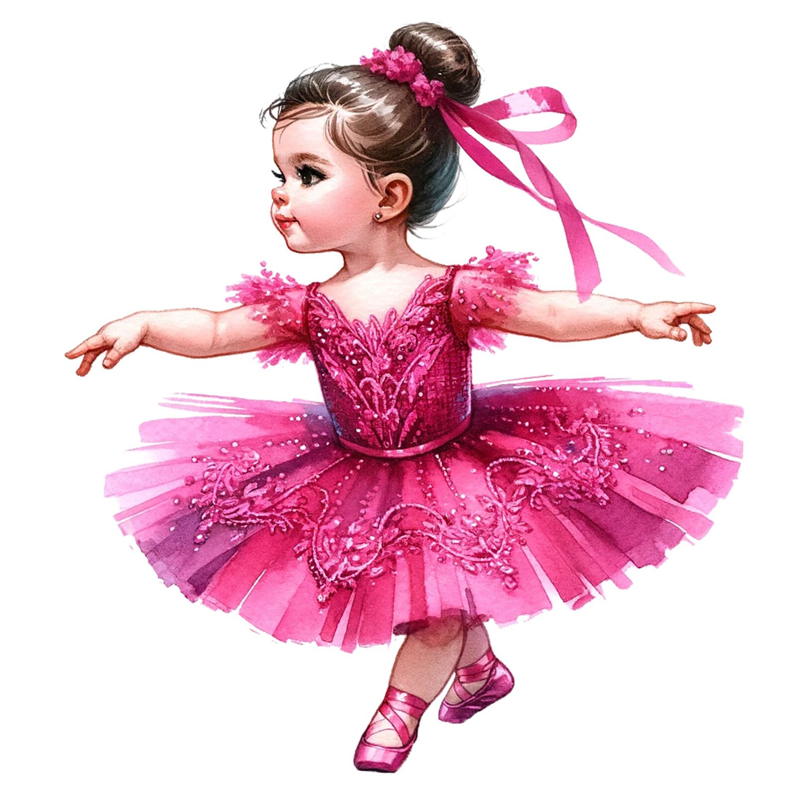 22 PNG, Baby Pink Ballet Dancer Clipart, Ballet Dancer Sublimation ...
