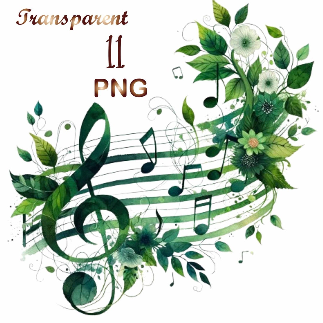 11 Music Clef Clipart, Music Note Clipart, Clef Png,wall Art, Paper ...