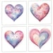 27 Valentine's Day PNG, Pastel Heart Valentines Day Clip Art, Love ...