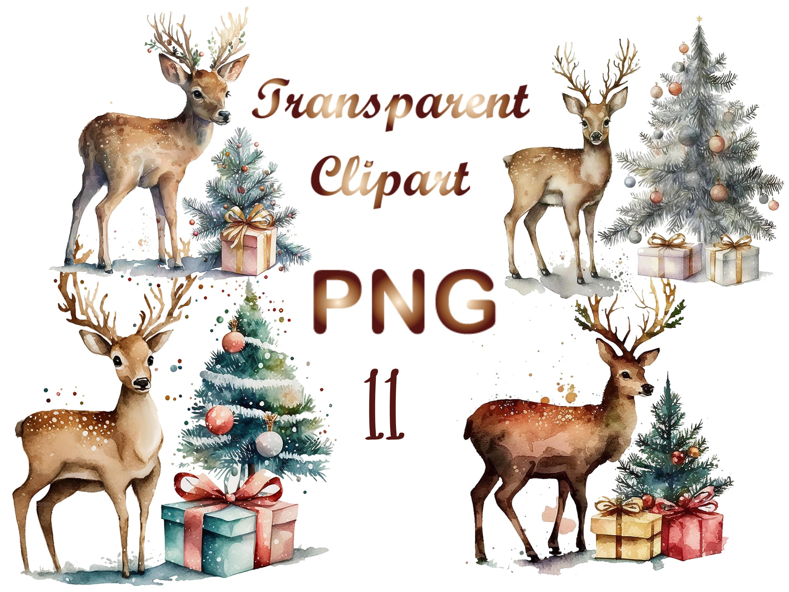 Christmas Deer Png
