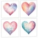 27 Valentine's Day PNG, Pastel Heart Valentines Day Clip Art, Love ...