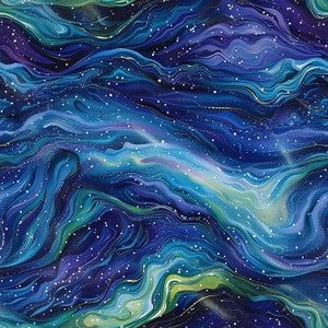 70 Seamless Northern Lights Print,seamless Northern Lights Design ...