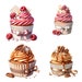 23 PNG, Cupcake Clipart Bundle, Baking Clipart, Dessert Clipart, Food ...