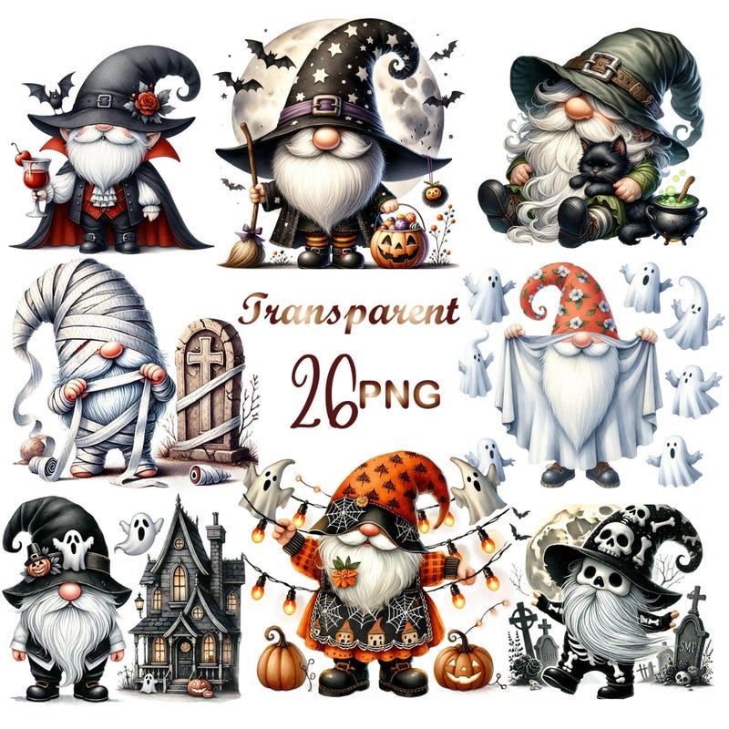 Halloween Gnomes - Etsy