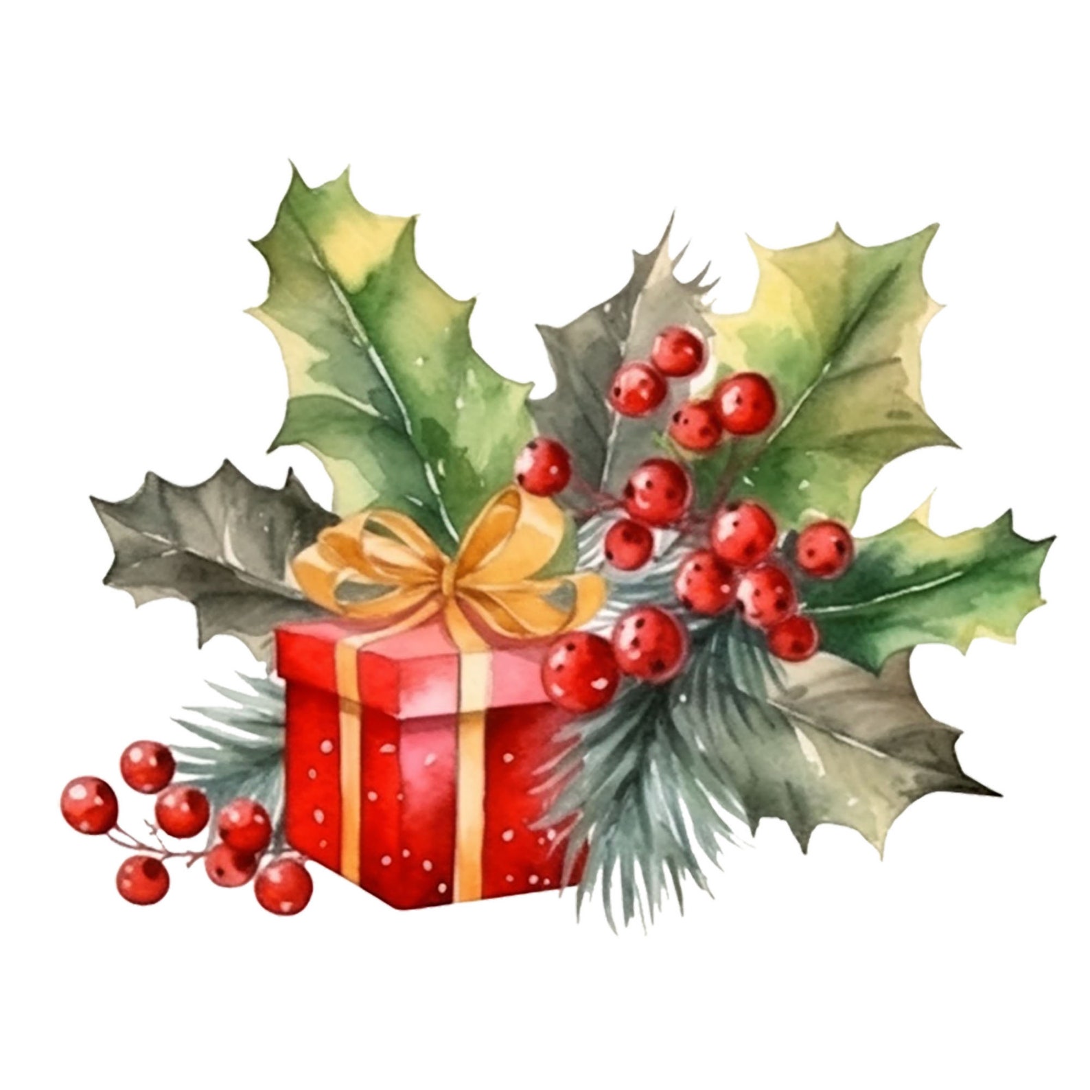 10 Christmas Gifts Clipart, High Quality Jpgs, Christmas Clipart ...