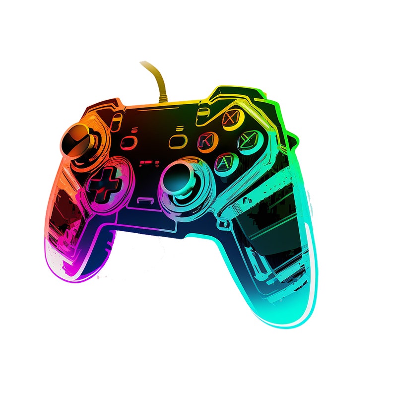 9 Game Controller Clipart High Quality Jpgs Digital - Etsy