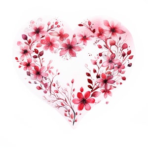 20 Heart Jpgs, Heart Valentines Day Clip Art,digital Download,card ...