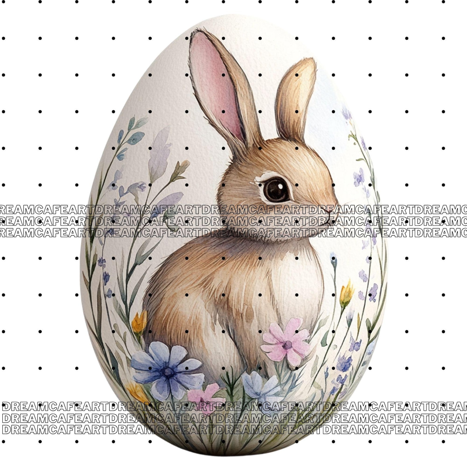 50 PNG Set 3 Easter Eggs Clipart Bundle, Festive Easter Eggs Graphics ...