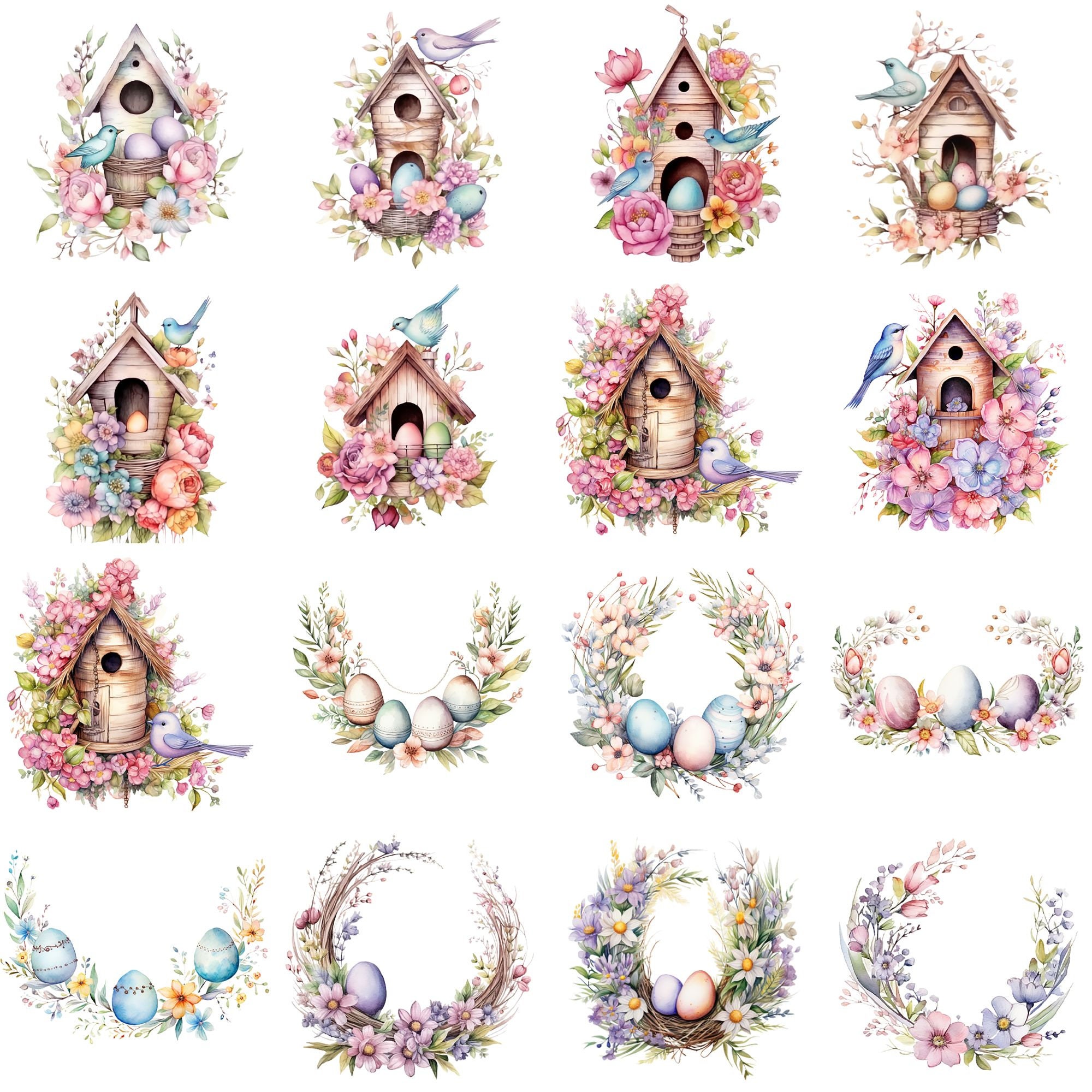 35 Easter Clipart, Spring Easter Clipart PNG, Easter Clipart, Easter ...
