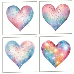 27 Valentine's Day PNG, Pastel Heart Valentines Day Clip Art, Love ...