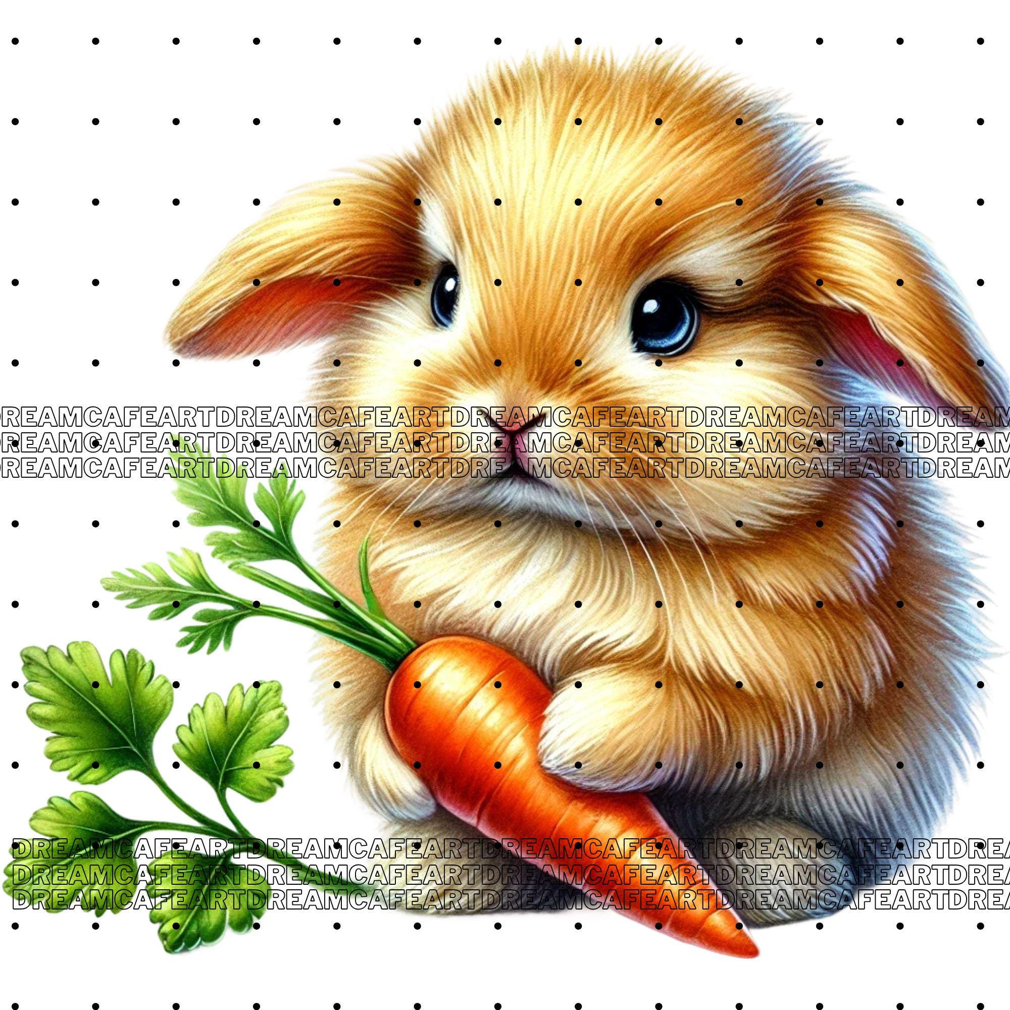 40 PNG Rabbit Clipart Bundle, Bunnies Illustrations Graphics Designs ...