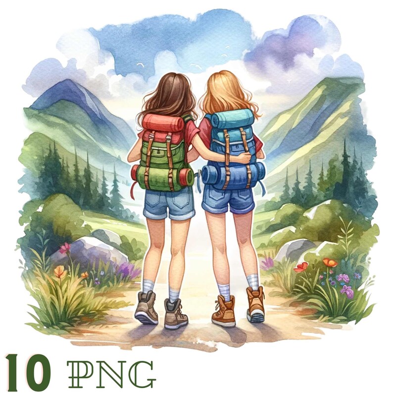 10 Besties Clipart, Bestfriends Clipart, Besties Clipart PNG, Besties ...