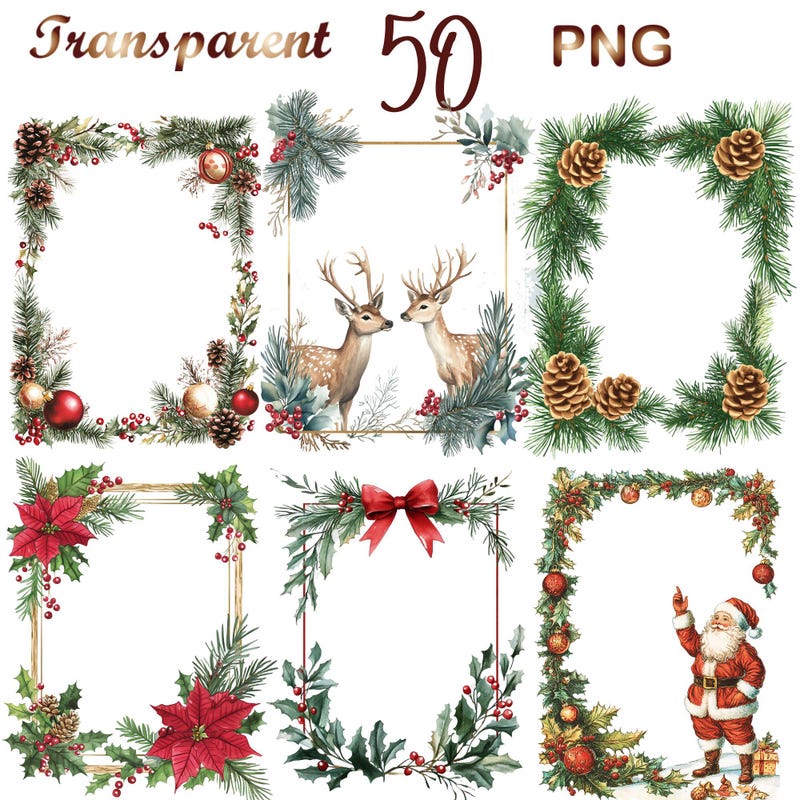 Christmas Card Frames - Etsy