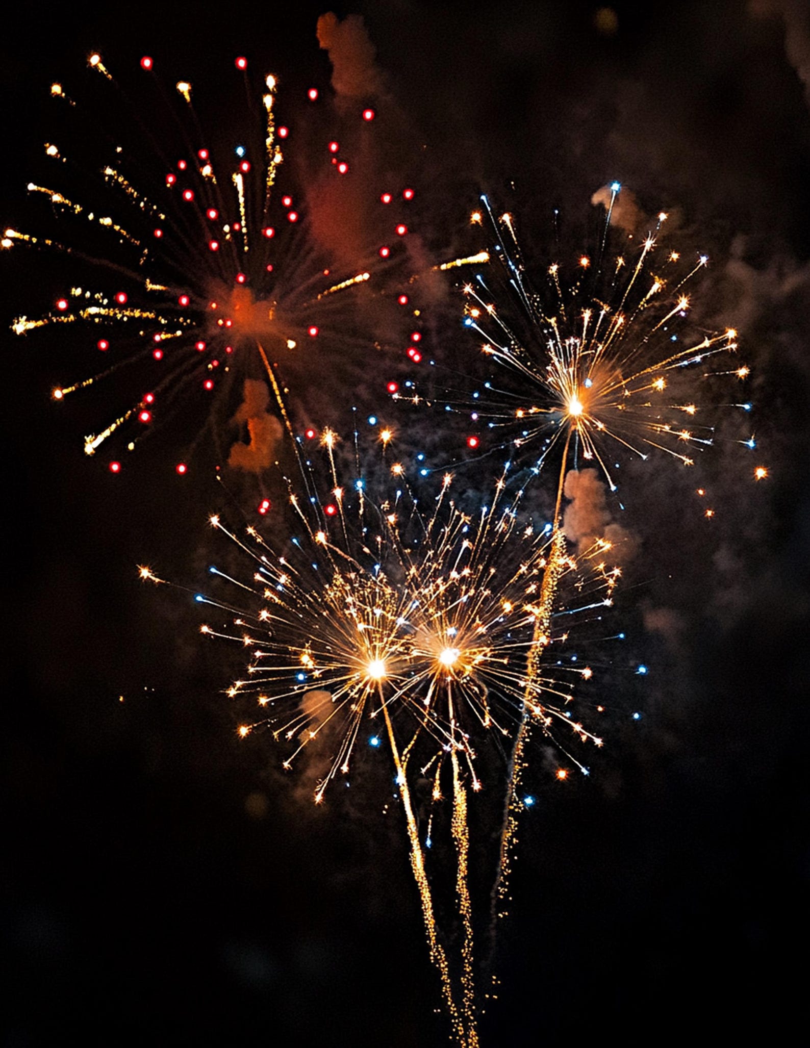 60 Fireworks & Party Light Backgrounds | Glitter Overlay Textures | New ...