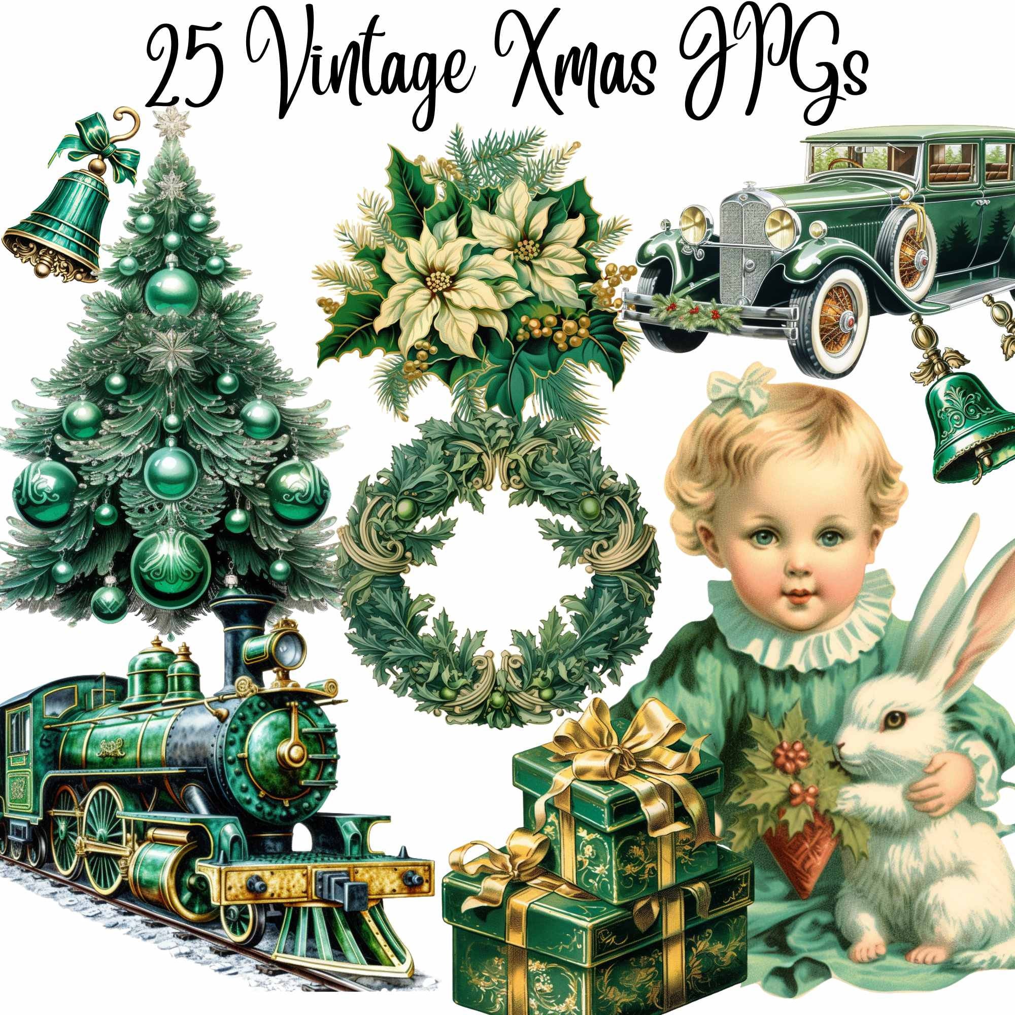 Free Vintage Christmas Clip Art