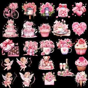 70 Valentines Day Clipart, I Love You Graphics, Happy Valentines Day ...