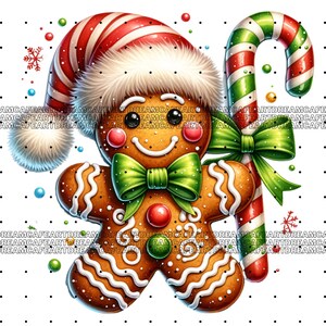 17 Gingerbread PNG, Christmas Clipart, Winter Clipart, Holiday Clipart ...