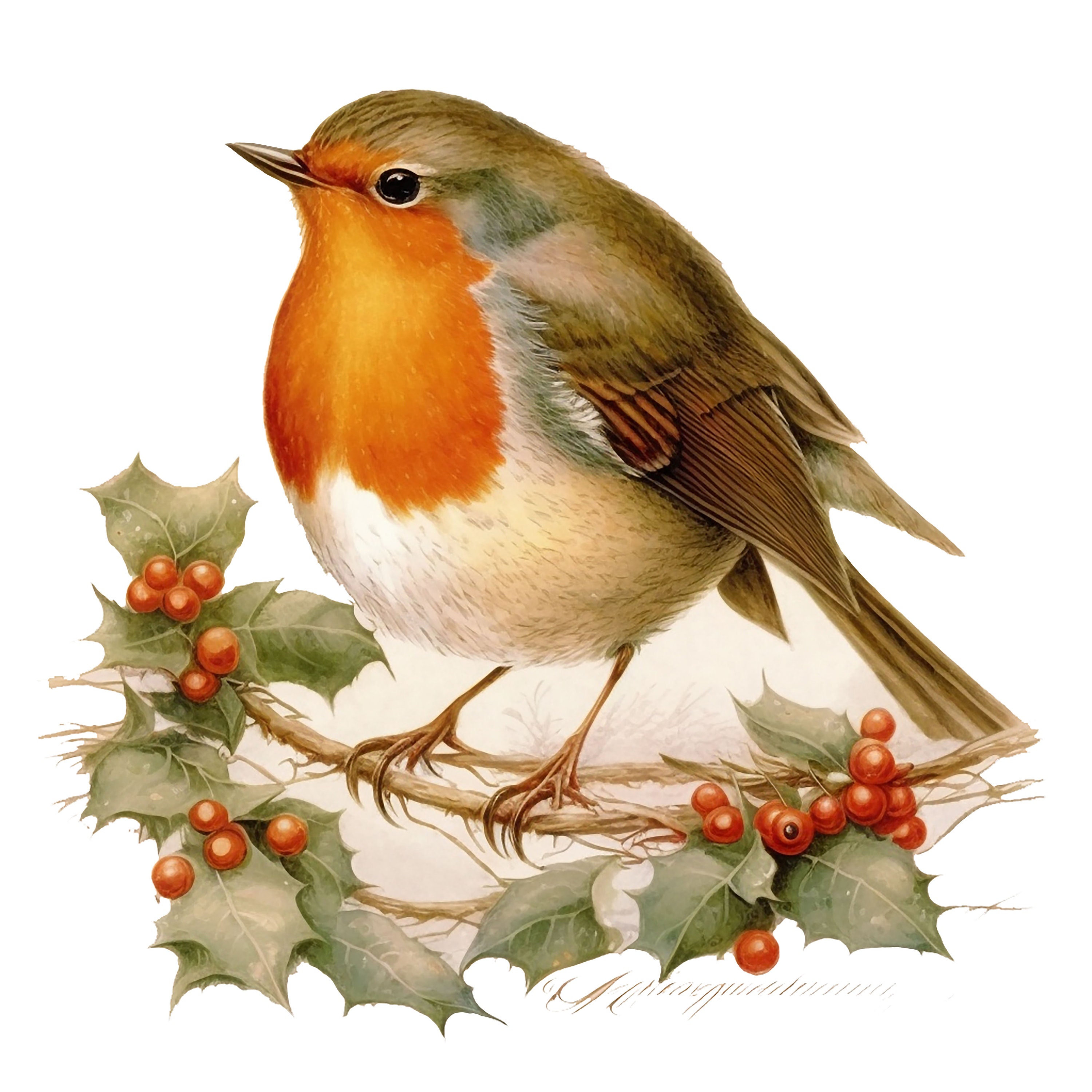 10 Robin Clipart Christmas Robin Clipart Red Robin Clipart - Etsy UK