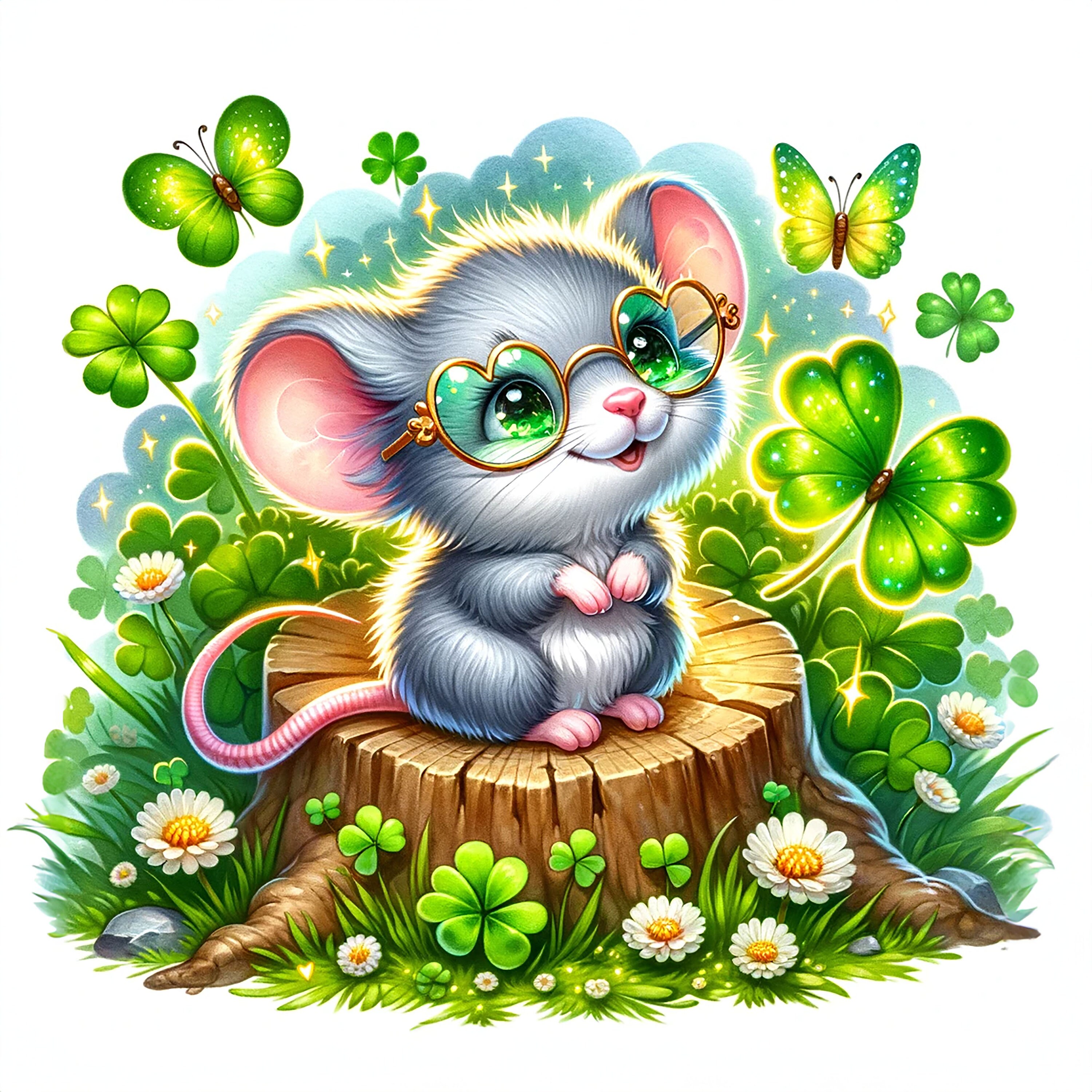 28 JPG, St. Patrick's Day Clipart Bundle, Cute Animals Patrick's Day ...